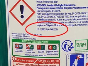 Numéro UFI : identifiant unique de formulation (UFI) - LR-I